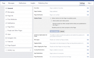 11 Facebook settings for pages every business needs to know - Perfect ...